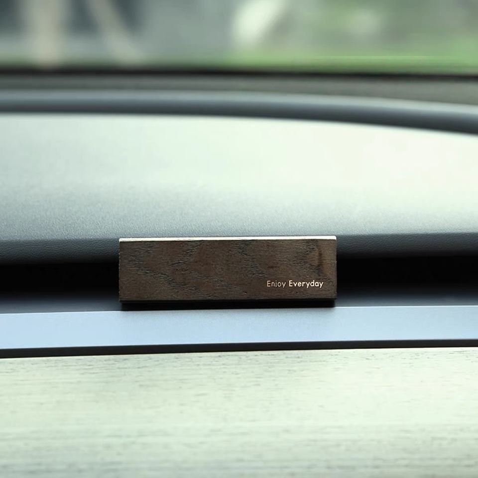 Luxury Rectangle Wooden Diffuser Custom Logo Car Vent Air Diffuser Wood ...