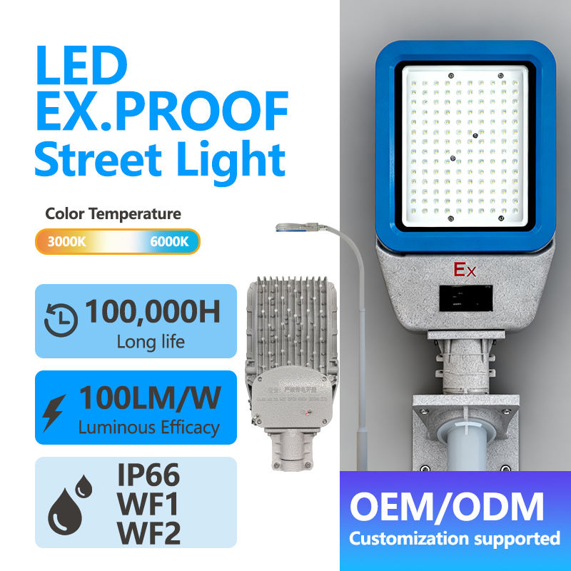 Factory ATEX IP66 LED AC Explosion-Proof Street Light 70w-200w ...