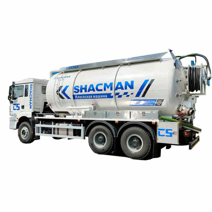 Shacman 16000 Liters Suction Sewerage Septic Tank Truck