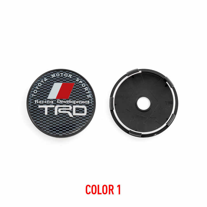Toyota TRD Sport Logo 60mm Wheel Cover for Camry Corolla GR Rav4 Prius ...
