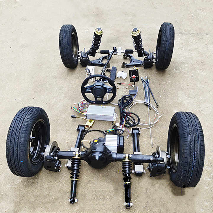 Electric Kart Four-Wheel Independent Suspension Assembly