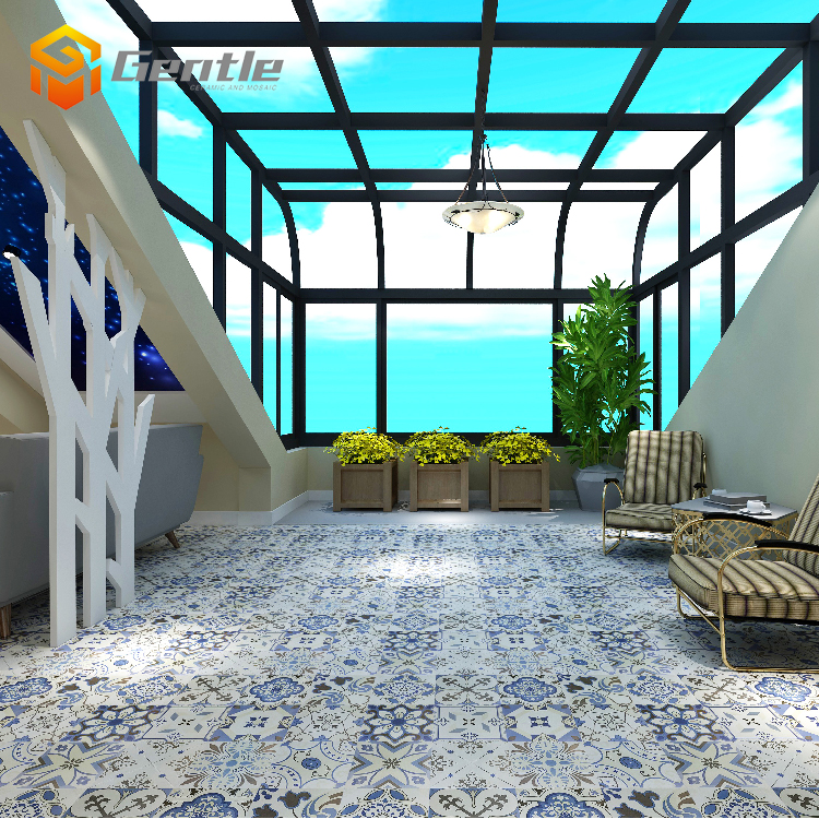 Spanish Porcelain Floor Tile - 80x80 Polished Non-Slip