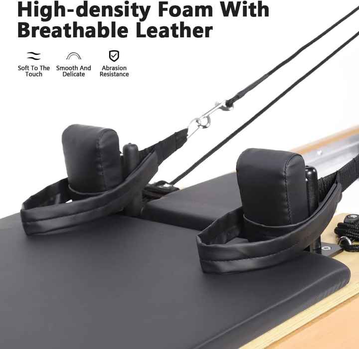 Foldable Wood Pilates Reformer Fitness Freedom Any Place Sport Foldable ...