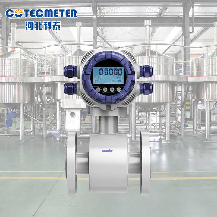2 Inch Rs485 Modbus Gas Mass Vortex Flow Meter With T&p Compensation for Hot Steam Measuring ...