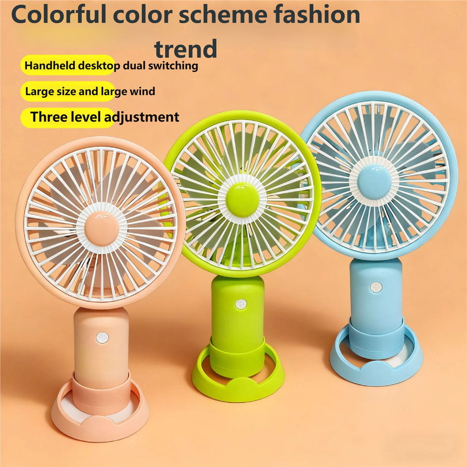 Factory Wholesale High-powered Rechargeable Handheld Fan, Portable and ...