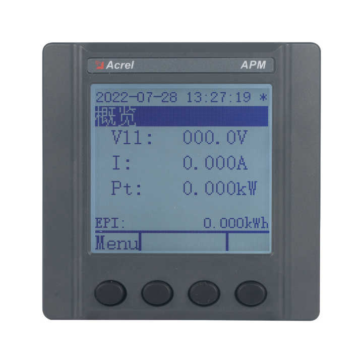 Acrel APM520 Ethernet Modbus-TCP Optional 3 Phase Power Analyzer Smart ...