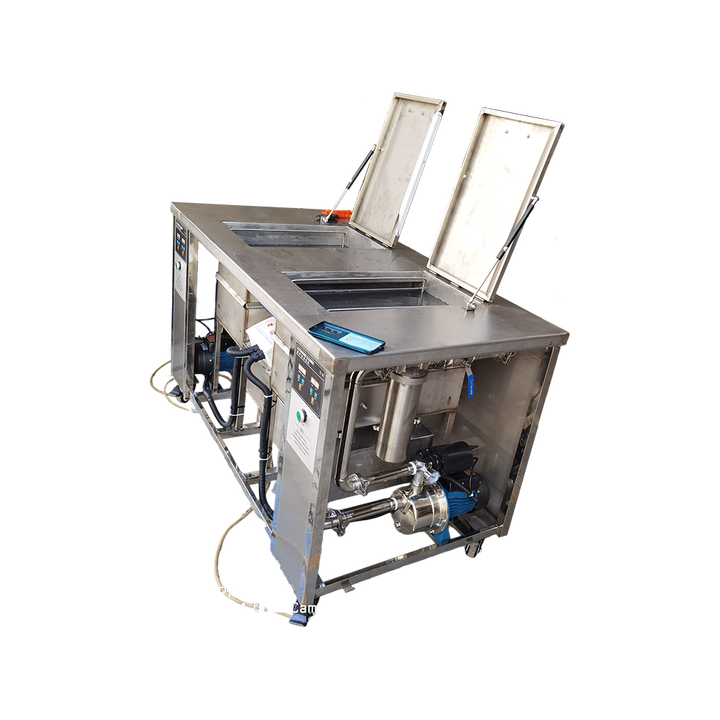 175L Dual-Tank Industrial Ultrasonic Cleaner No Circulation System ...