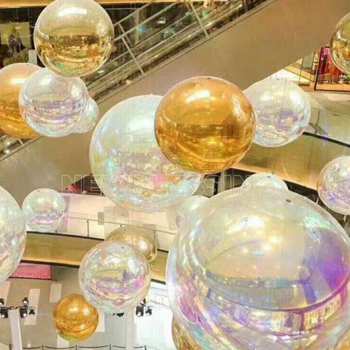 Inflatable Metallic Ball - Decorative Mirror Sphere