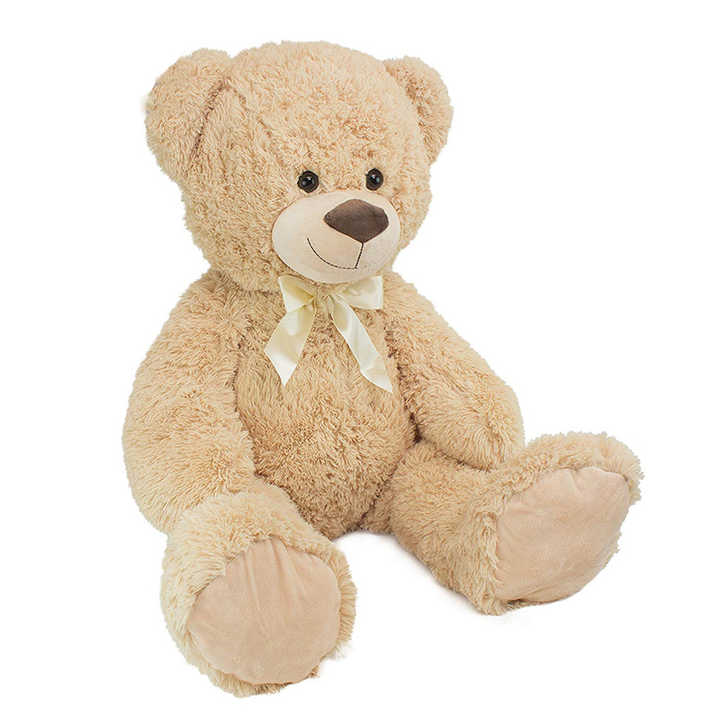 Big Size Beige Color Stuffed Animal Teddy Bear Plush Toy