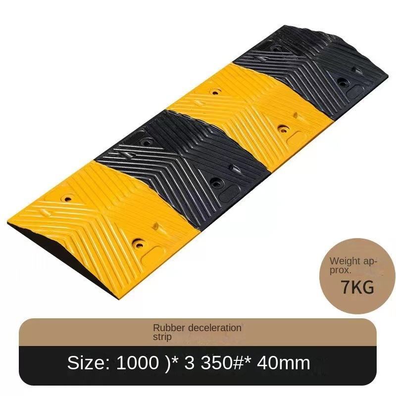 Wanding ZY002 Rubber Deceleration Strip Speed Bump 30km/h 350mm Width ...