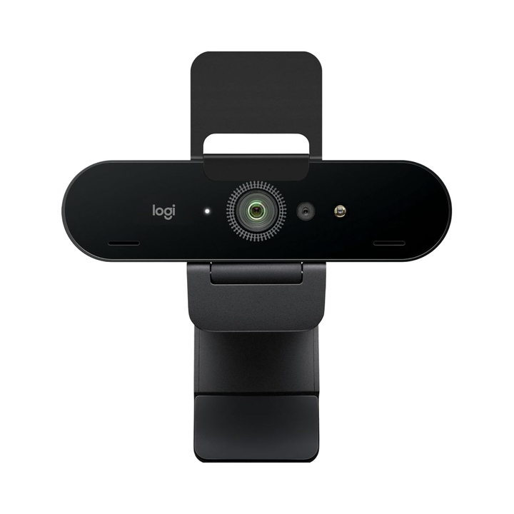 Logi-tech Brio PRO X 4K Ultra HD Video Webcam Noise-Canceling Mic Auto ...
