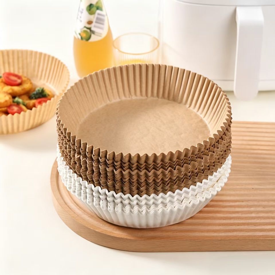 Air Fryer Baking Paper Liners Oil-Proof Barbecue Plate Kitchen Food ...
