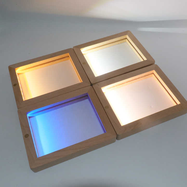 New Wooden Acrylic 3D LED Photo Frames - Decorative & Functional