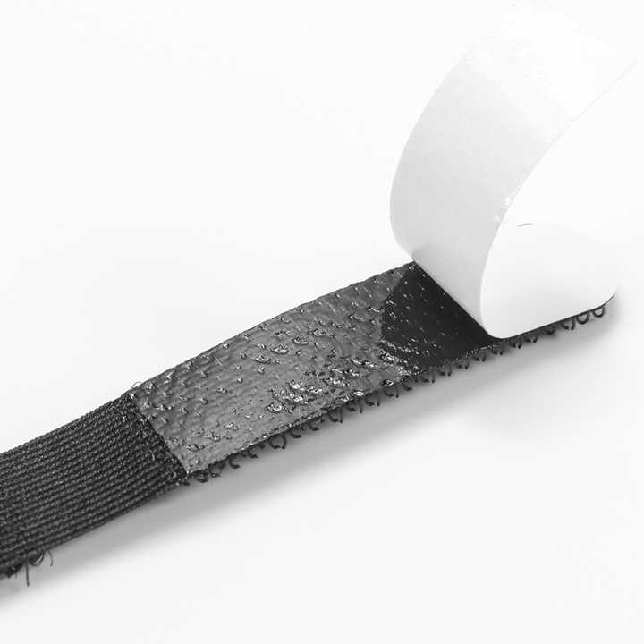 Reusable Self-locking Adhesive Cable Clip Tape Side-by-Side Tape OEM ...