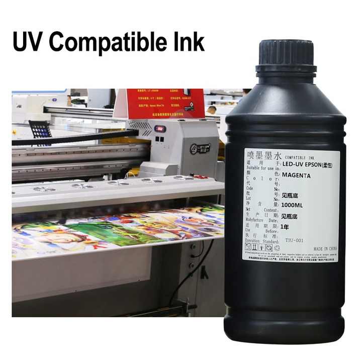 LETOP UV Ink - Premium CMYK White Varnish for Digital Printing