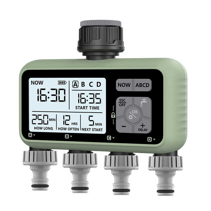 Efficient Garden Watering with HCT-379 Irrigation Timer