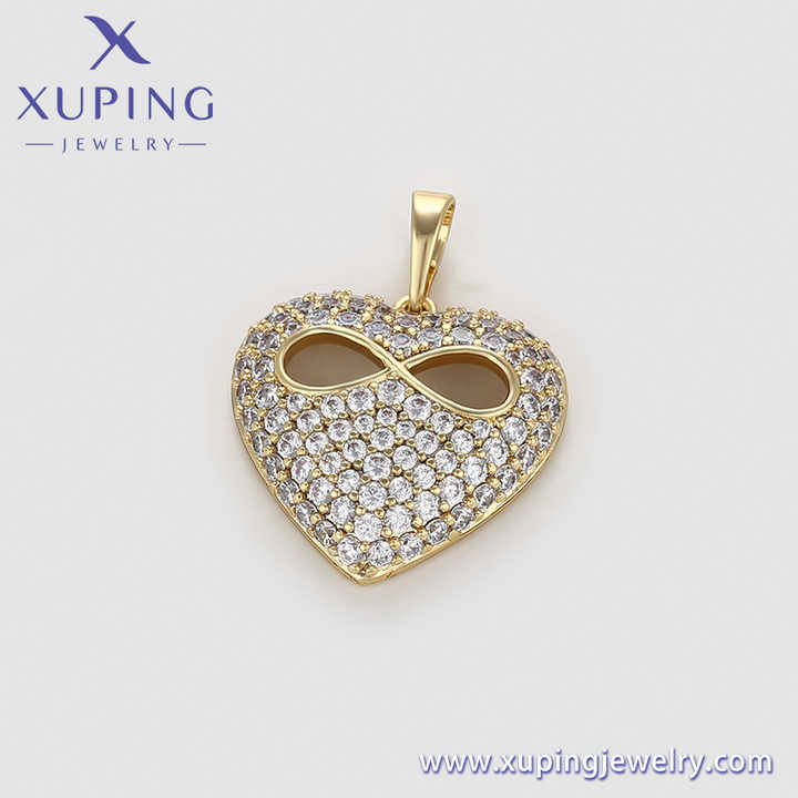X000864169 XUPING Jewelry Fashion Gold Plated Pendant 14K Gold Plated ...