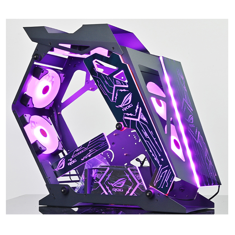 New 2023 Gaming Computer Case PC Gaming RGB ATX Computer Case Gaming ...