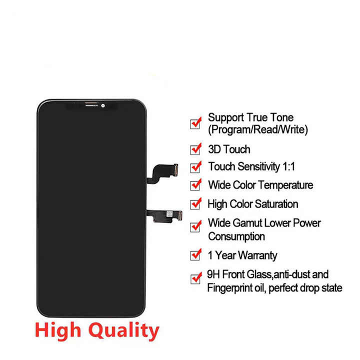 Original GX OLED Mobile Phone Screens for Iphone X/11/12/13 Pro