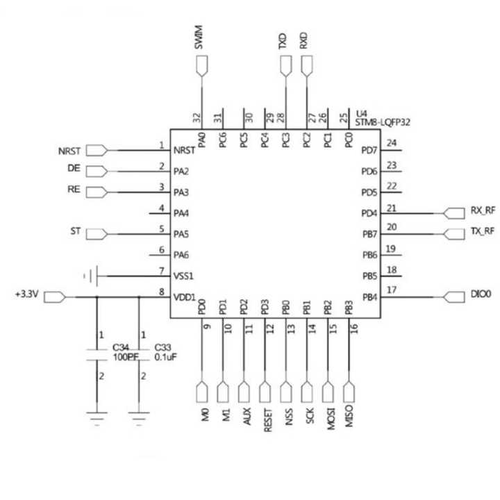 433/470Mhz Low Power SPI Interface Remote RFM95/SX1278 Wireless LoRa ...