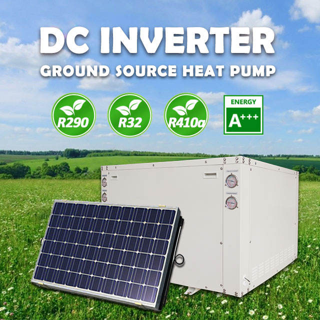 Residential Geothermal Water Source Tankless DC Inverter Heat Pump ...