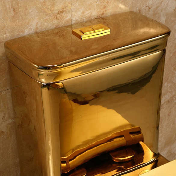 Gold Plated Toilet - Luxury Sanitary Ware for Bathrooms