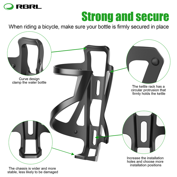 EasyDo Lightweight and Strong Bike Water Bottle Cages Easy Installation ...