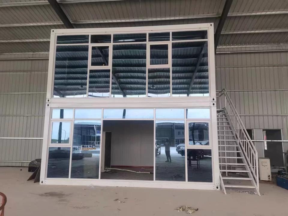 20ft 40ft Prefabricated Detachable Sandwich Panel Steel Container House ...