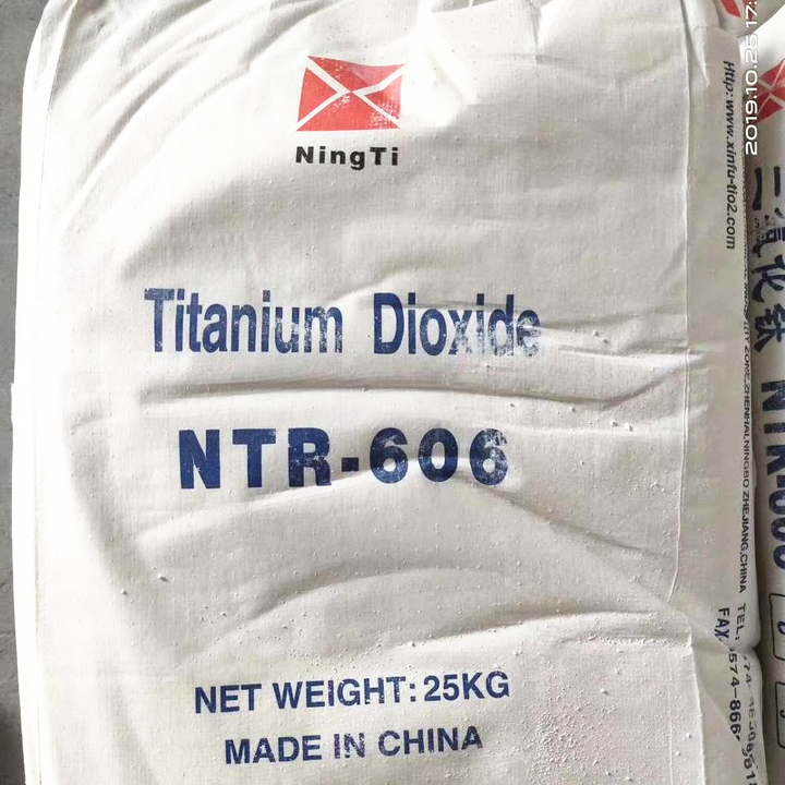 Plastic Pvc Masterbatch Chemicals Titanium Dioxide Rutile NTR 606 TiO2 ...