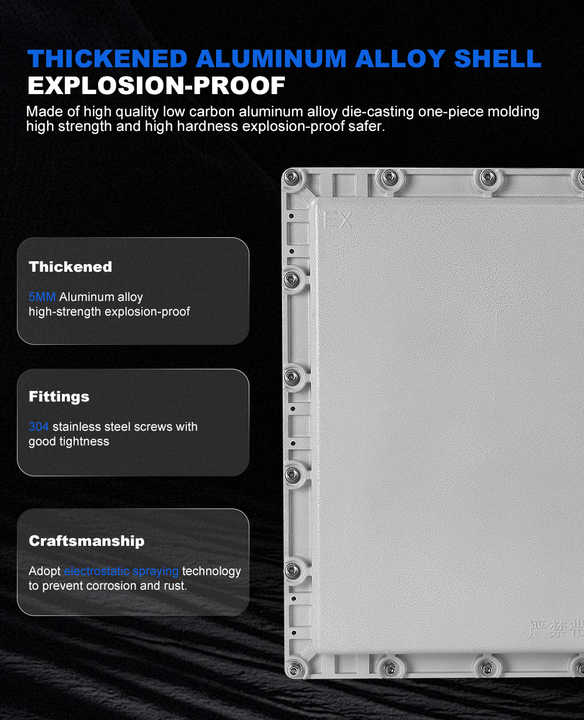 ATEX Explosion Proof Junction Box - Lontu LTDX Series
