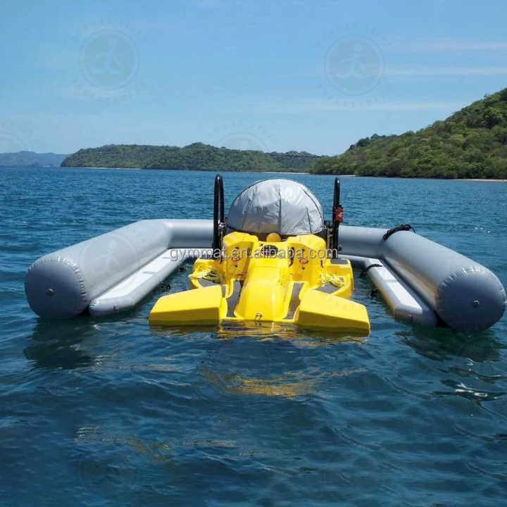 Moto Boat Station Inflatable Platform Floating Sea Boat V Float Docks ...