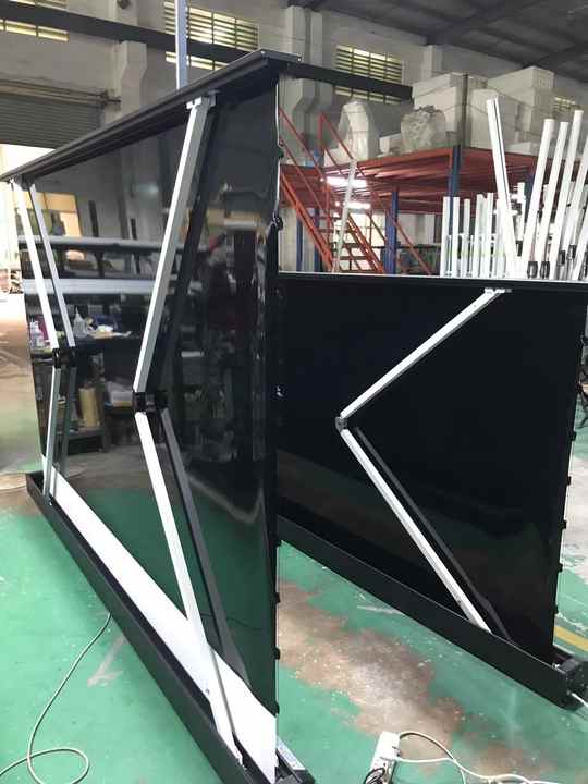 Telon 4K 16:9 Electric Motorized Floor Rising Projector Screen