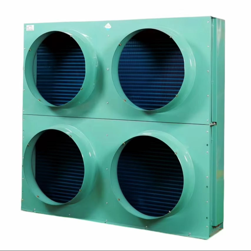 Copper Condenser Unit Heat Exchanger Coil Mounted Evaporative Air ...