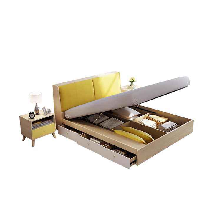 Modern Style Multifunction Mdf Bed Designs Bedroom Furniture King Size ...