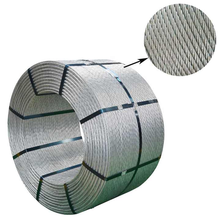 ASTM B 498 Galvanized steel wire strand For ACSR conductor| Alibaba.com