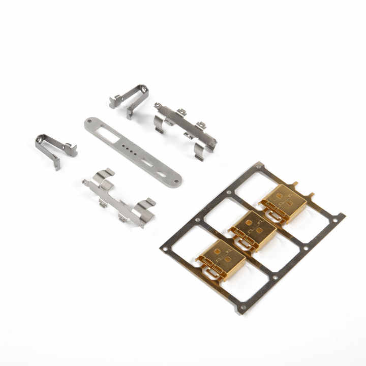 Customized Precision Stamping Sheet Metal Spring Steel Copper Spring ...