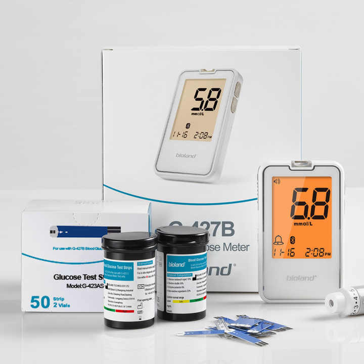 Portable Wireless Glucose Meter - Accurate Blood Testing