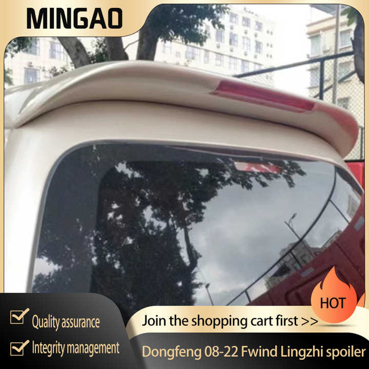 Mingao Factory Design Produce ABS Plastic Carbon Fiber Rear Mid Spoiler ...