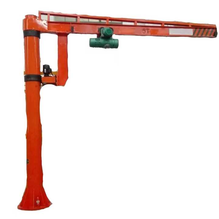 BZ Type 360 Degree Slewing Column Pillar Slewing Jib Crane