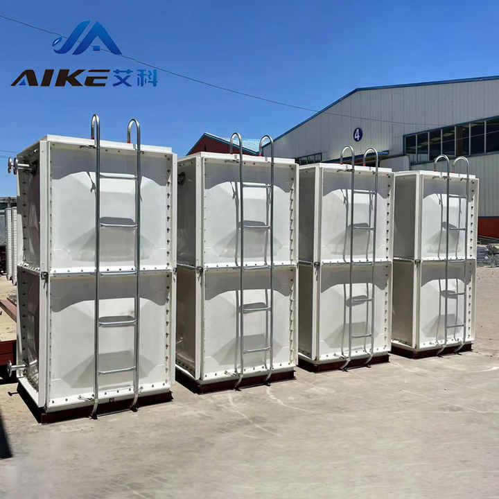 FRP Insulated Water Tank Outdoor Fiberglass Tanks Water Storage Modular ...