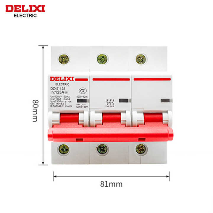 Delixi High Efficiency Miniature Circuit Breaker DZ47s D 1P 40A Chinese Brand Electrical ...