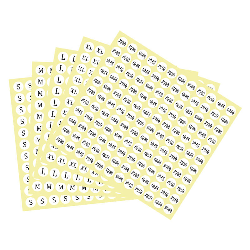 10mm Colored Number Waterproof Customizable Clothing Labels Accessories ...