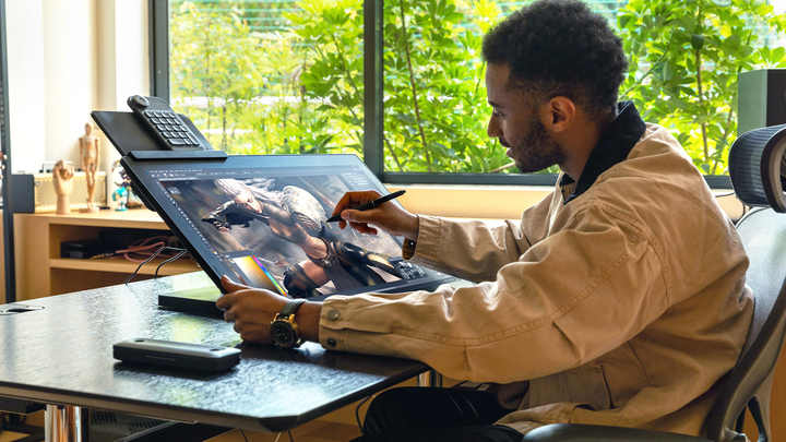 Huion 27" 4K Digital Drawing Graphic Tablet with Screen - Professional ...