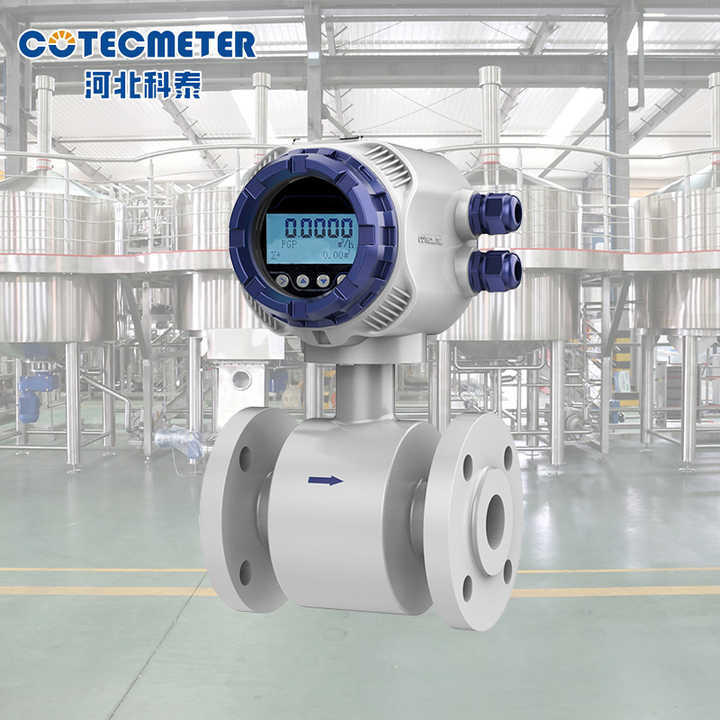 2 Inch Rs485 Modbus Gas Mass Vortex Flow Meter With T&p Compensation for Hot Steam Measuring ...