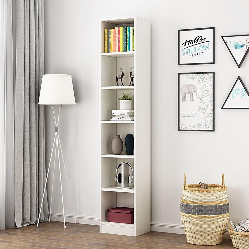 Modern Adjustable Tiered Wood Bookshelf for Home Office School ...