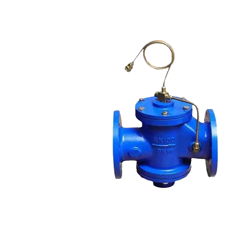 Electrically Operated DN100 Flange HVAC Balance Valve Self-Adjusted ...