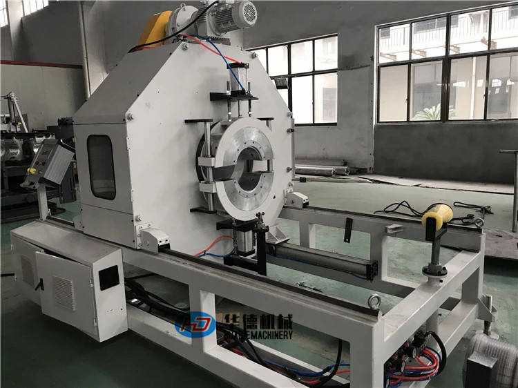 HDPE 2 Schichten Wellrohr-Extrusion leitung Herstellung von ...