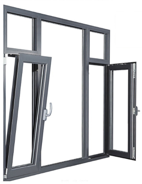 Customized Soundproof PVC Steel Frame Folding Windows Local Aluminum ...