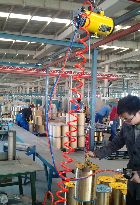 Air Pneumatic Balancer Pneumatic Air Hoist Remote Control Move Trolley ...