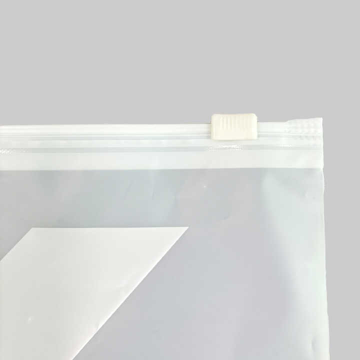 Custom Printed Matte Zip Lock Apparel Packaging Bags